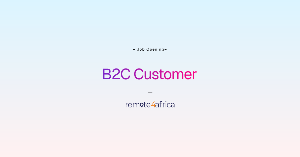 Remote B2C Customer & Sales Development Representative job at Human ...