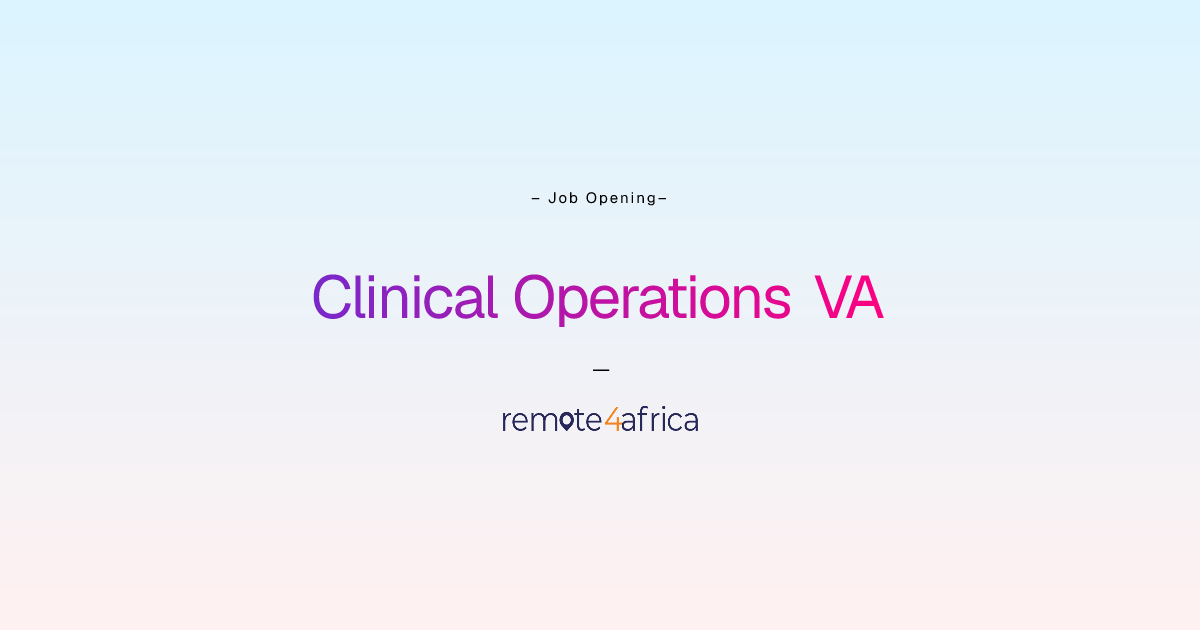 Remote Clinical Operations VA job at Human Resource Services company ...