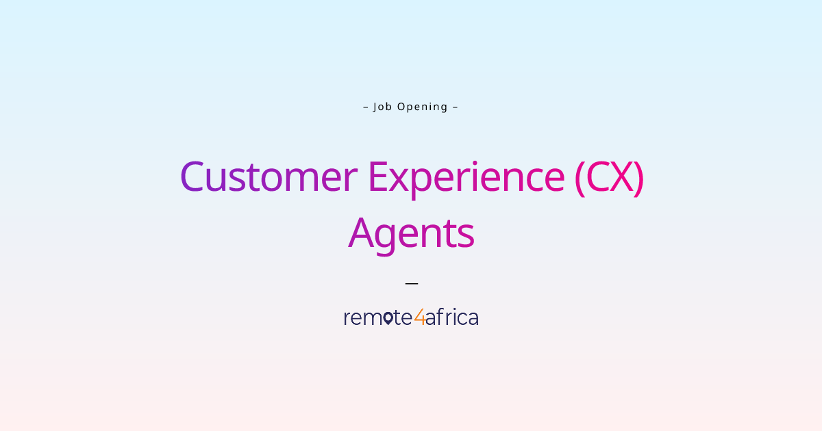 Remote (Hybrid) Customer Experience (CX) Agents job at Financial ...