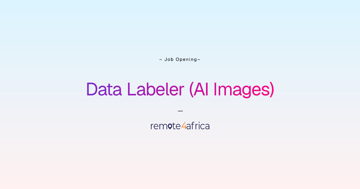 Remote Data Labeler (AI Images) job at Human Resource Services company ...