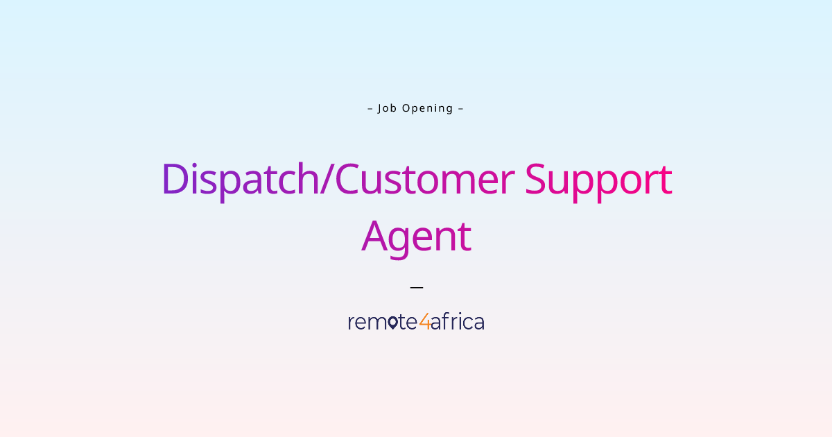 Remote Dispatch/Customer Support Agent job at Human Resource Services ...