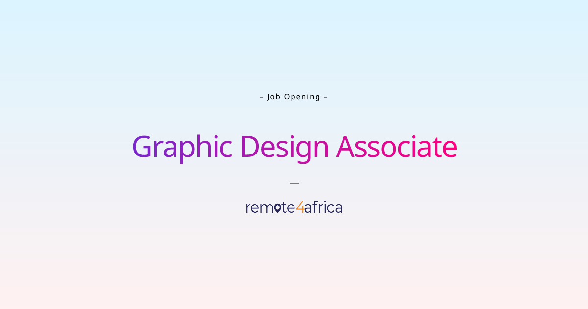 Remote Graphic Design Associate job at Health & Wellness company ...