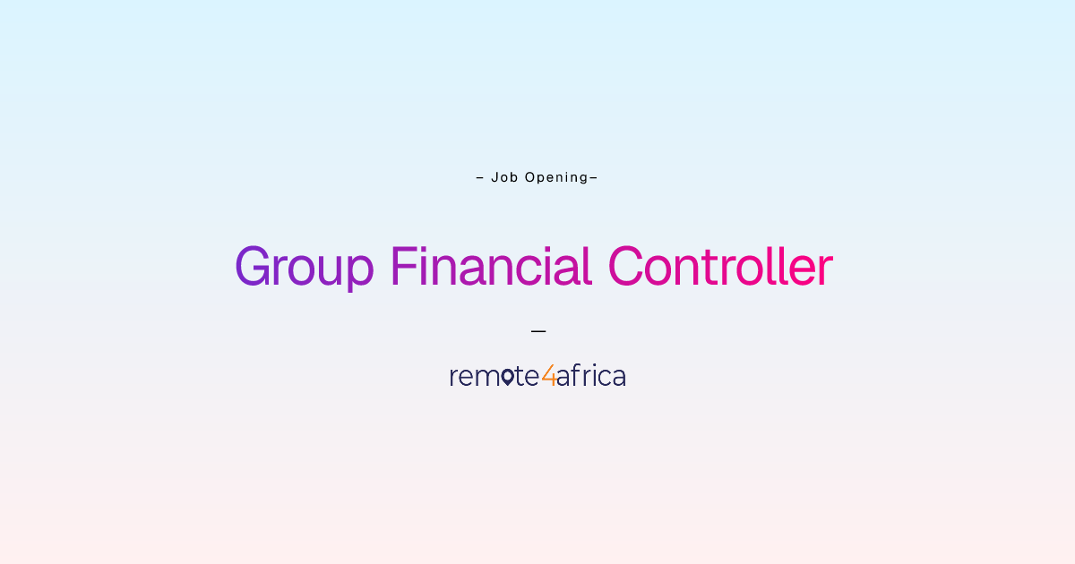 Remote (Hybrid) Group Financial Controller job at Energy / Power ...