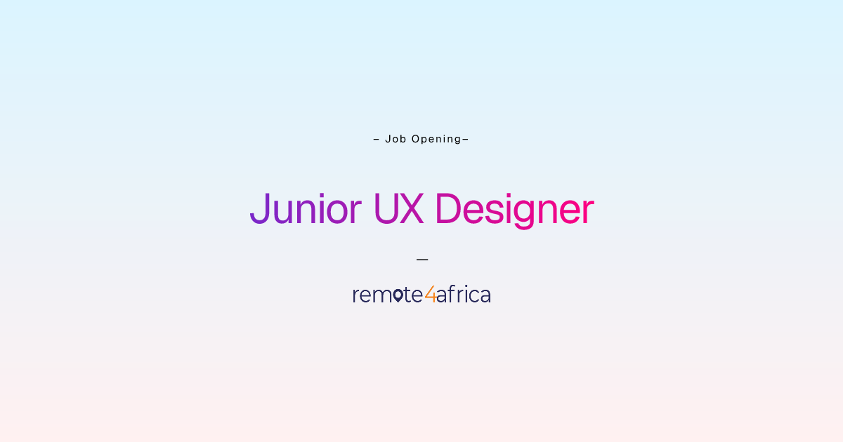Junior Ux Designer Jobs