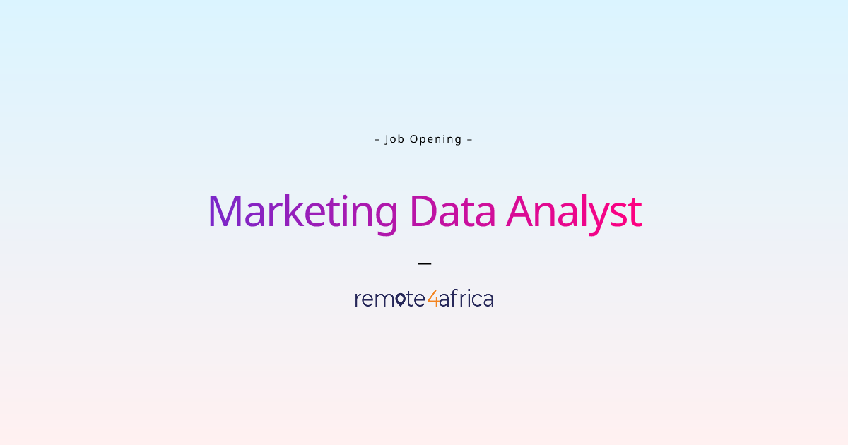 Remote (Hybrid) Marketing Data Analyst job at Human Resource Services ...