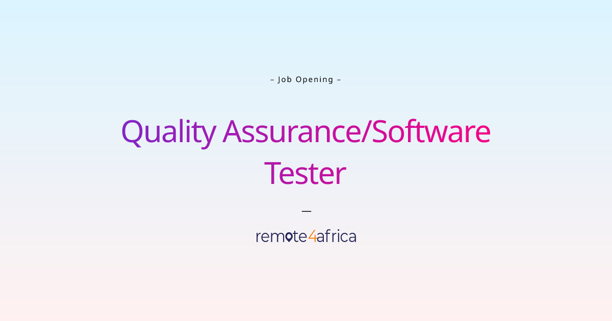 Remote (Hybrid) Quality Assurance/Software Tester job at IT ...