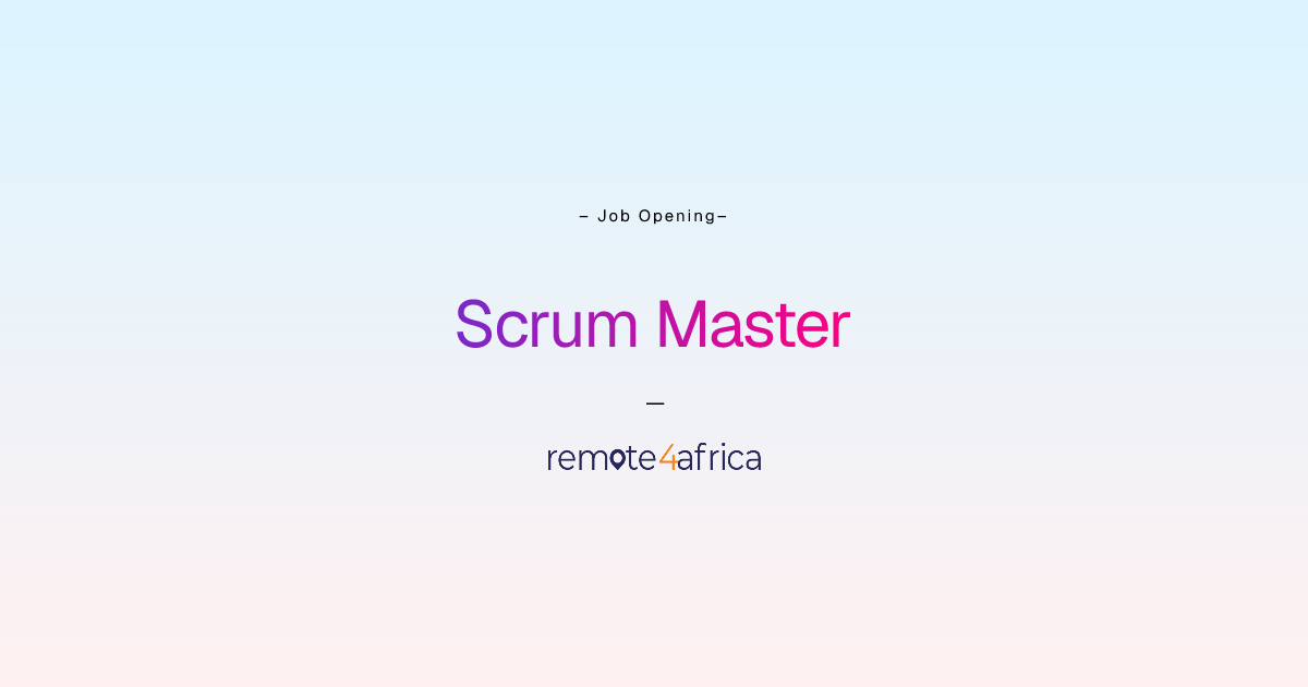 Remote (Hybrid) Scrum Master job at Marketing Services company ...